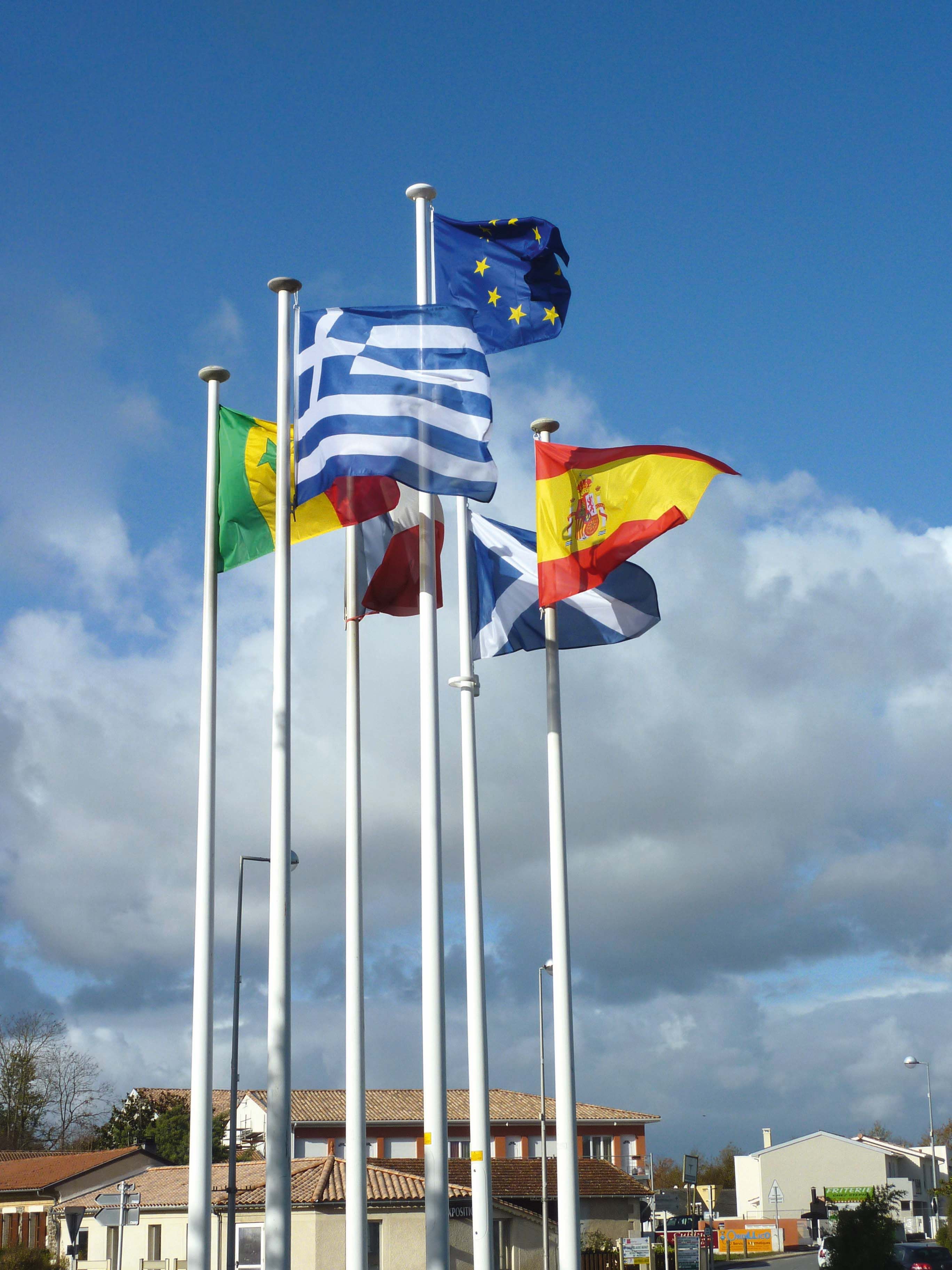 Mat aluminium cylindrique