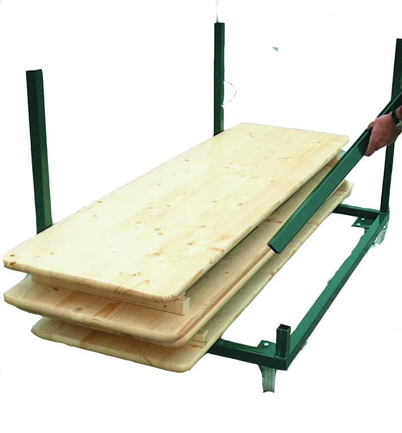 Chariot transport tables grand modèle