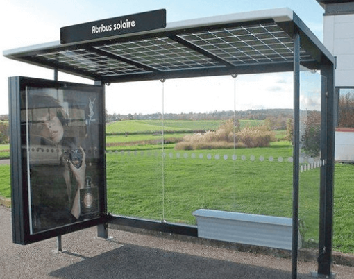 Un abri de bus original pour moderniser l’espace urbain