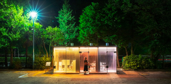 Un abri de bus original pour moderniser l’espace urbain
